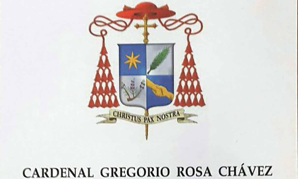 O escudo do cardeal Rosa Chávez inclui Romero - Instituto Humanitas ...