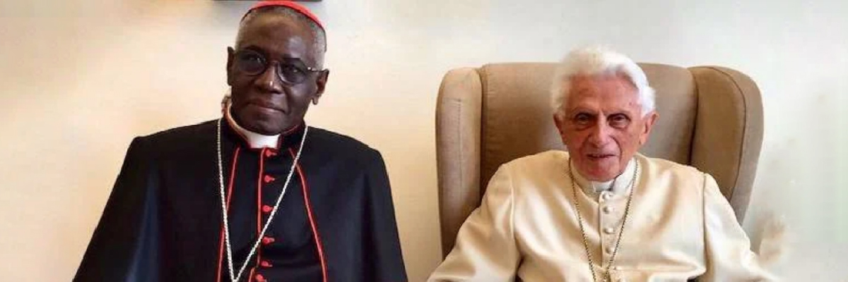 Bento XVI nunca viu nem aprovou o livro que o cardeal Sarah apresenta ...