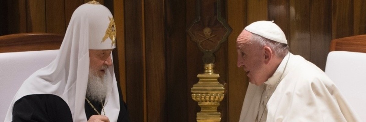 O diálogo entre o patriarca e o papa já é mera lembrança - Instituto ...