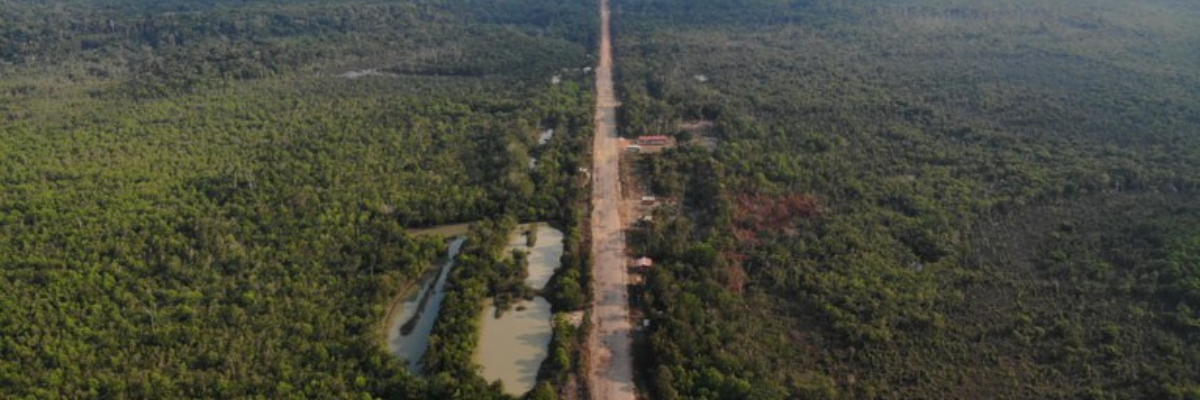 Mapa interativo apresenta dados sobre rodovia que corta a Amazônia ...