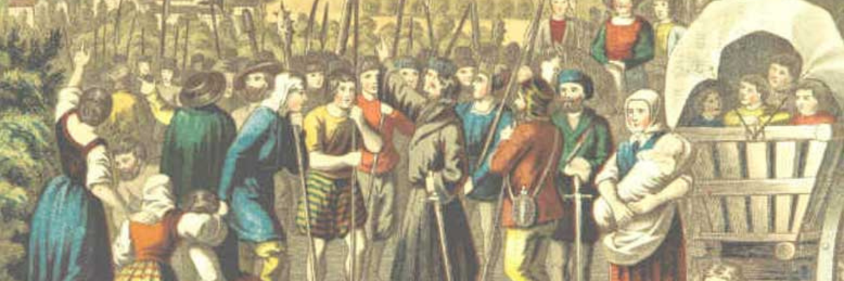 Thomas Müntzer, teólogo e revolucionário alemão, é iluminado em novo ...