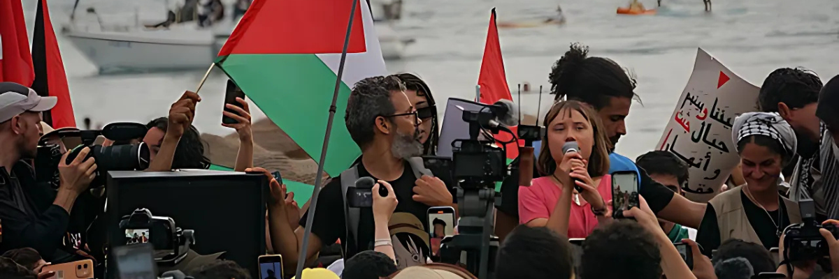 A flotilha de Greta Thunberg tem chance de chegar a Gaza? - Instituto ...